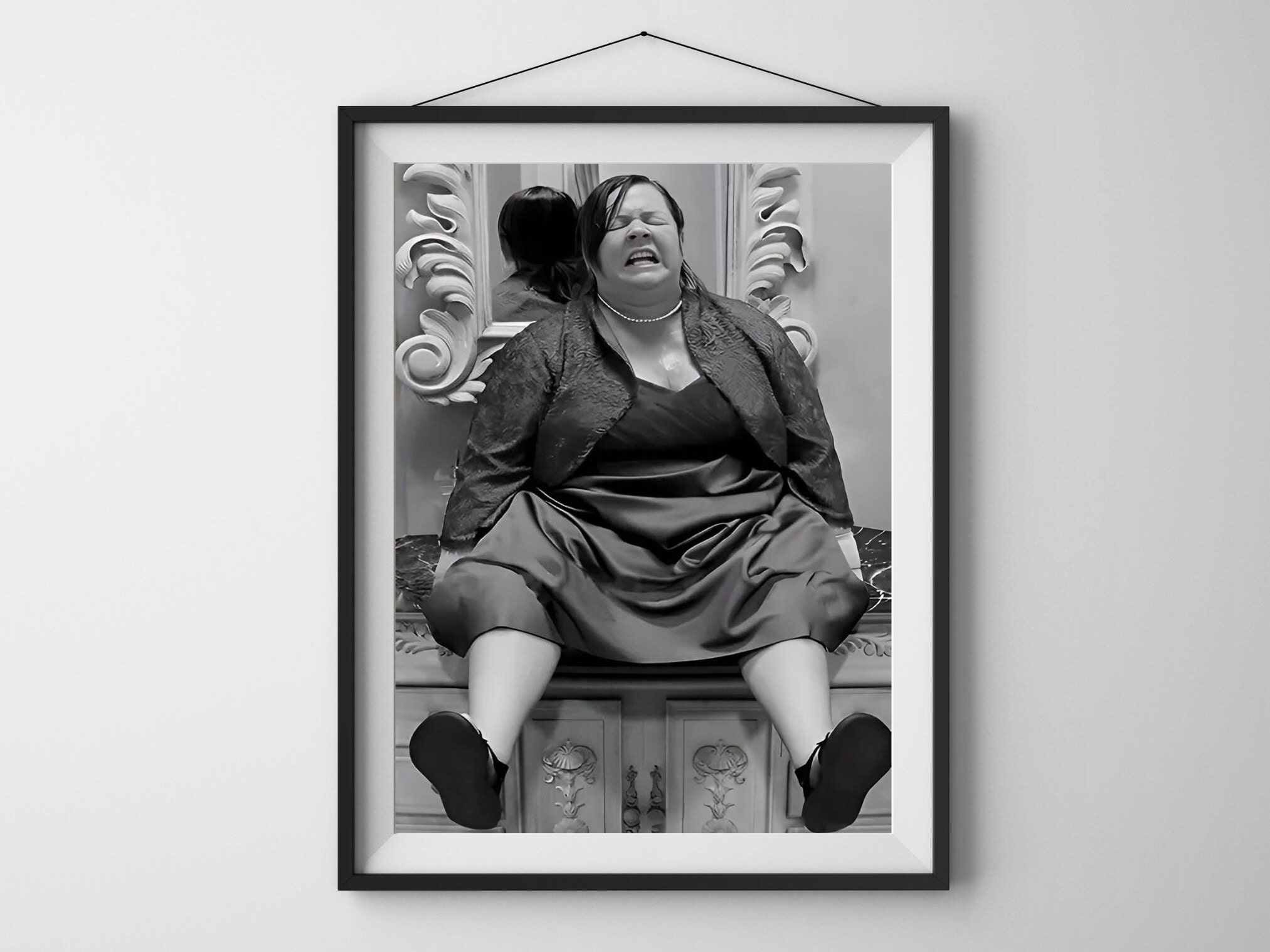Funny Bathroom Wall Art His and Hers Bathroom Bundle 2 Movie Poster ...