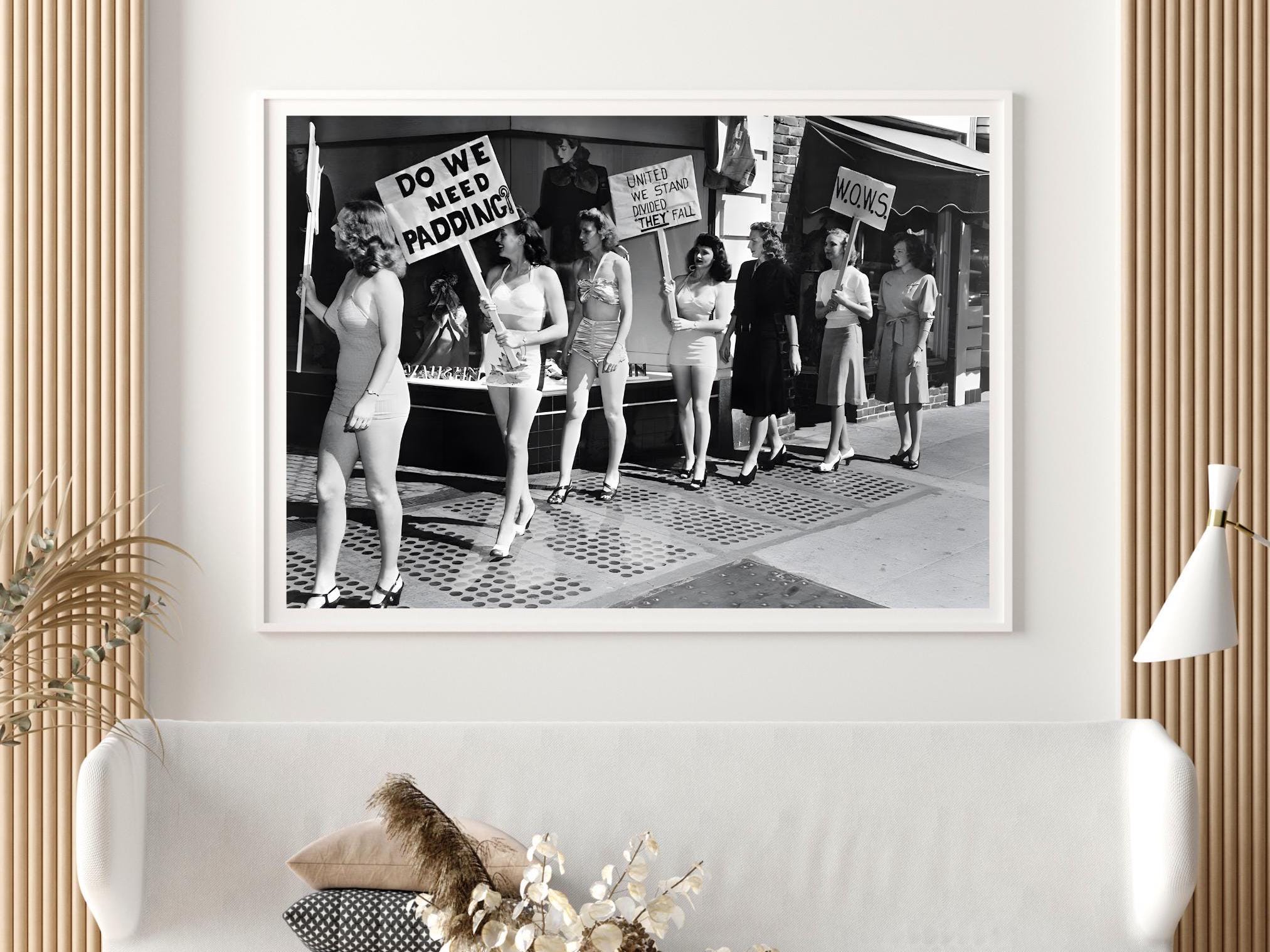 1947 Berkeley A History of Disobedience Feminist Wall Art Vintage Women ...