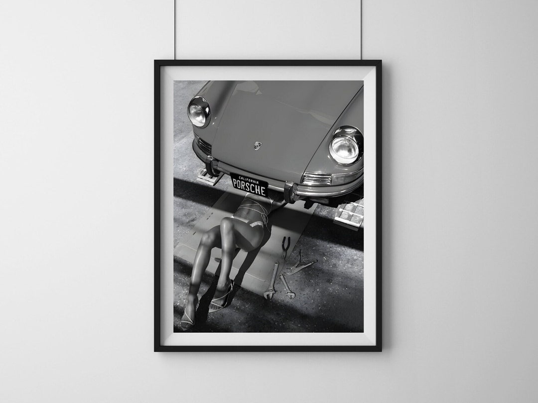 Vintage Porsche Poster, Vintage Porsche Print, Porsche Wall Art ...