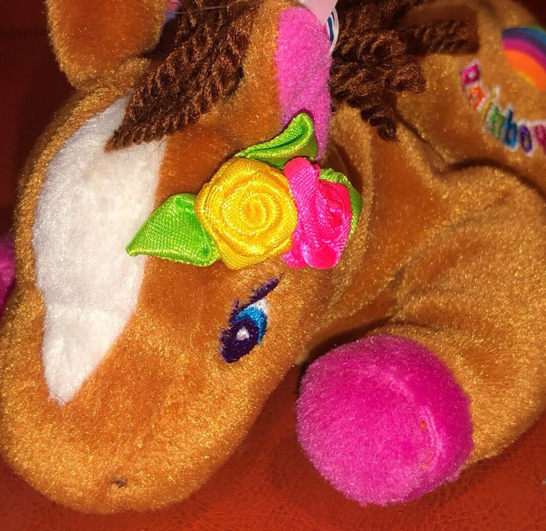 Vintage 1998 Lisa Frank Fantastic World Beanie Rainbow Chaser - Etsy