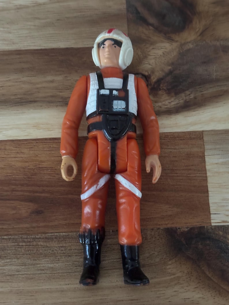 Vintage Star Wars Luke Skywalker X-wing Pilot 1978 Kenner Action Figure ...