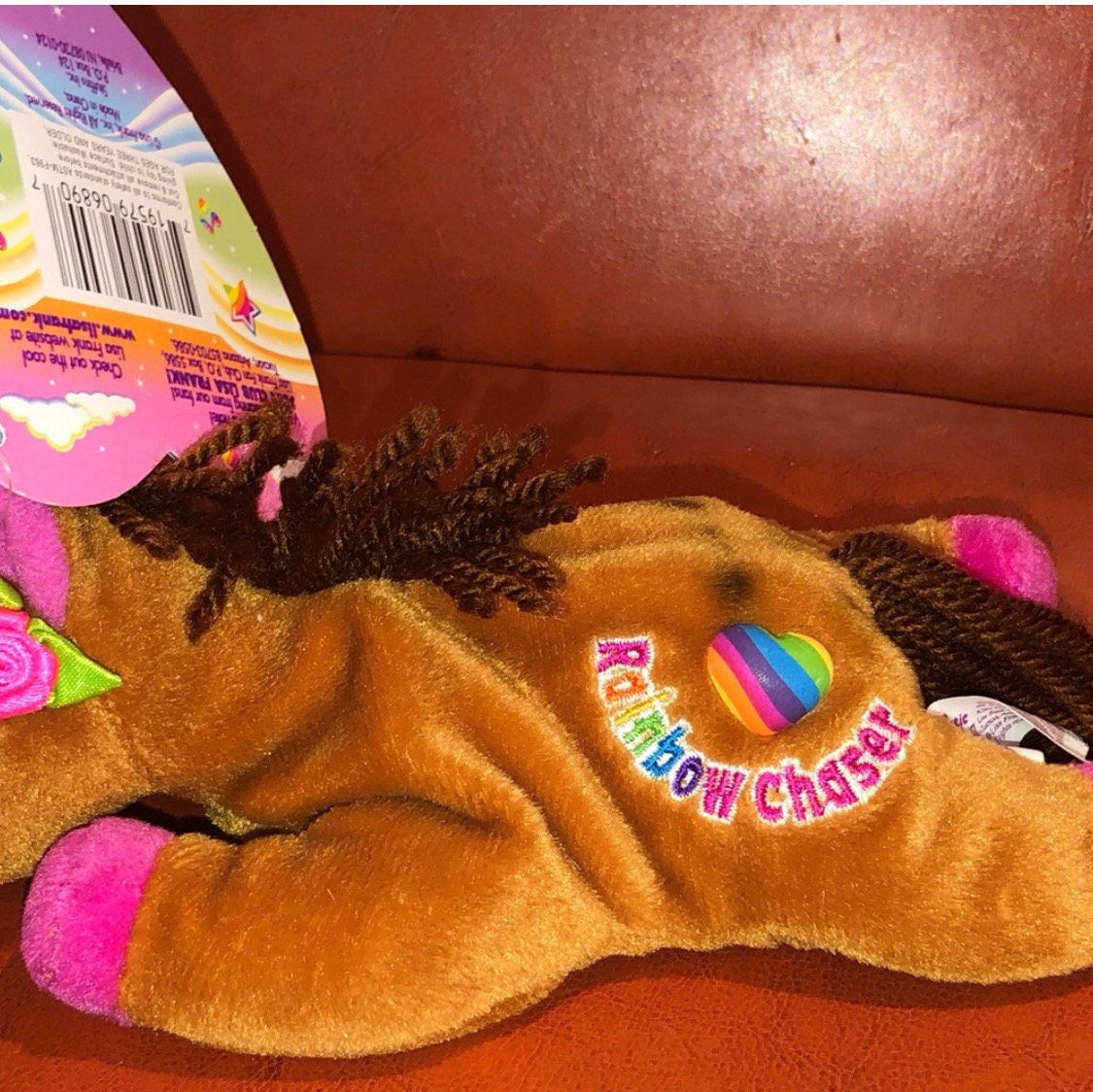 Vintage 1998 Lisa Frank Fantastic World Beanie Rainbow Chaser - Etsy