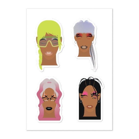 Rico Nasty Sticker sheet Craft Supplies & Tools Embellishments Paper ...