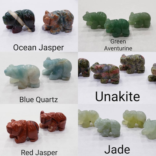 Bear Figurine - Etsy