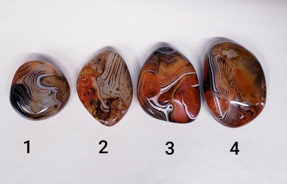 Heat-treated Agate Palm Stone you Pick - Etsy