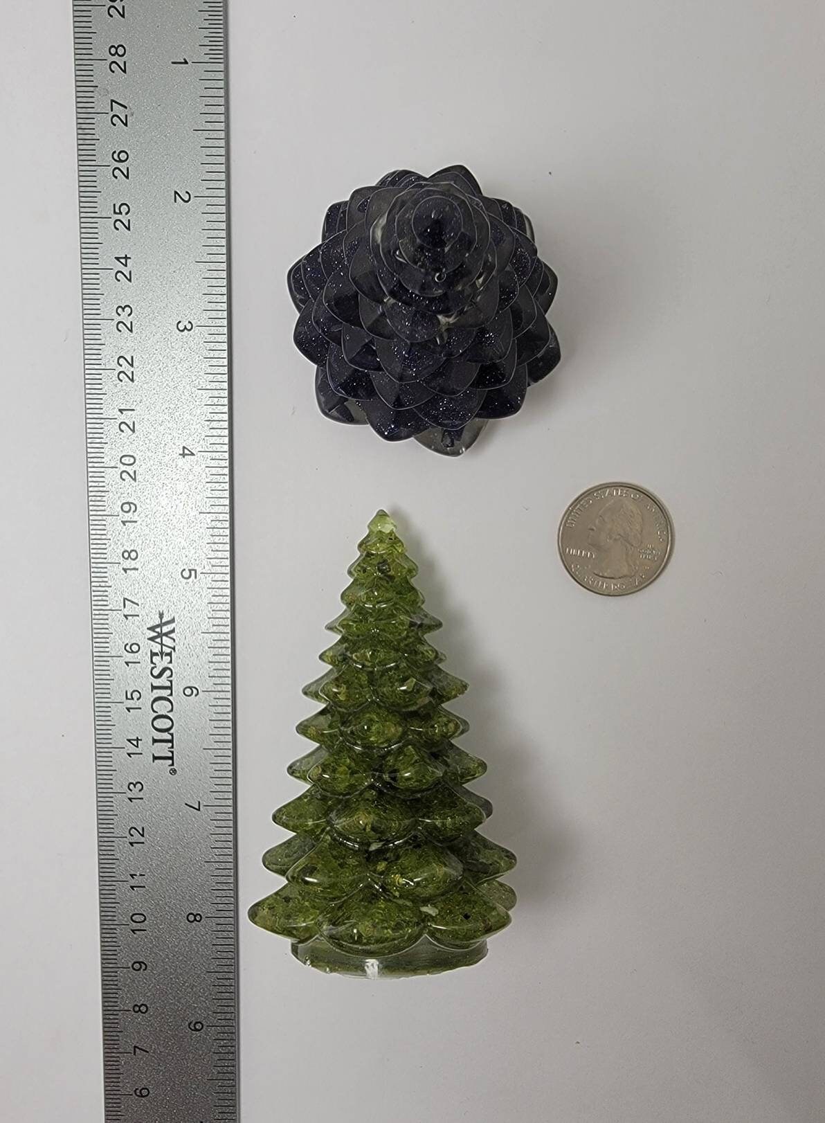 Crystal & Resin Tree 3-7/16 to 3-5/8 - Etsy