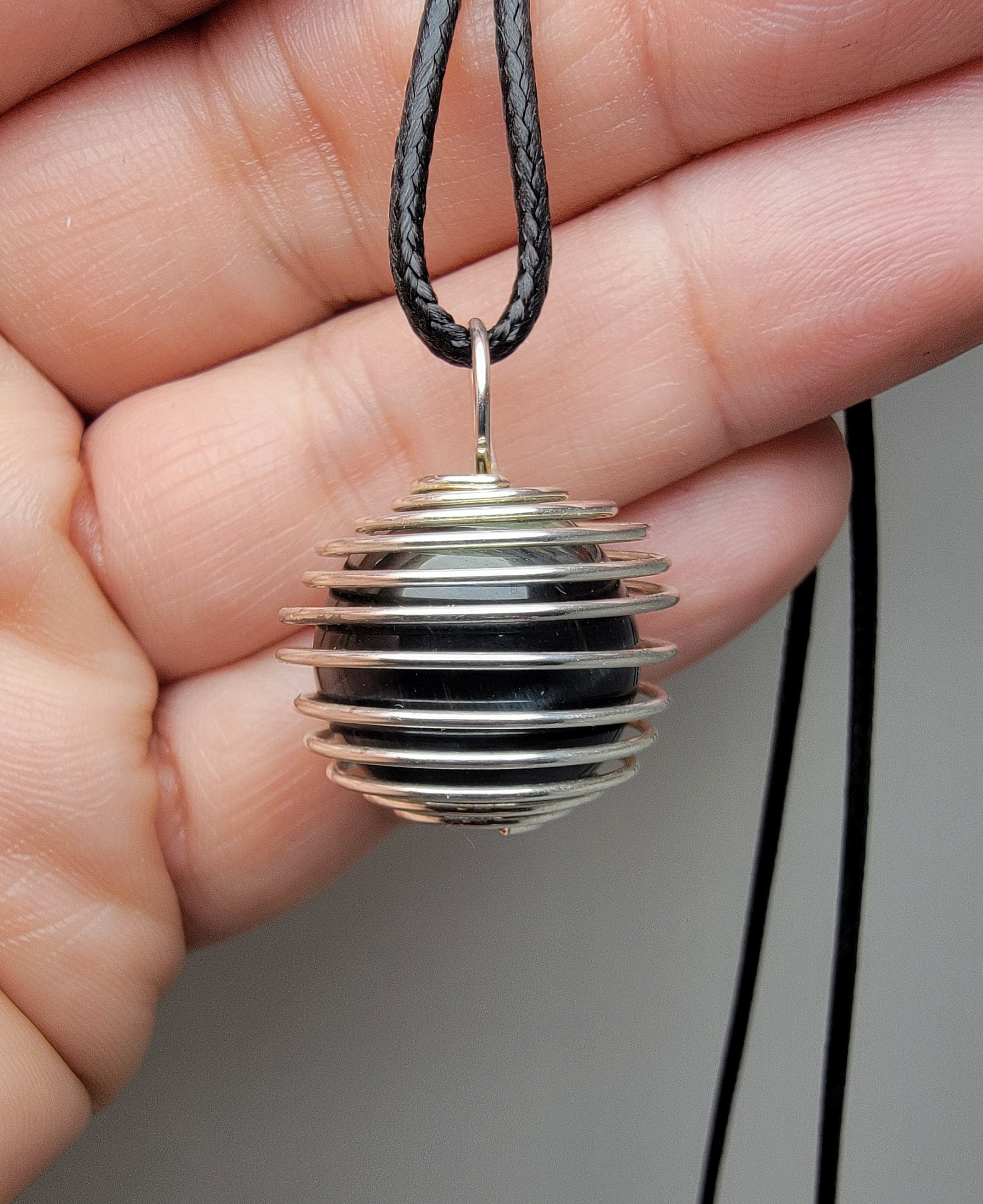 Blue Tiger's Eye Caged Sphere // Gift Ideas - Etsy