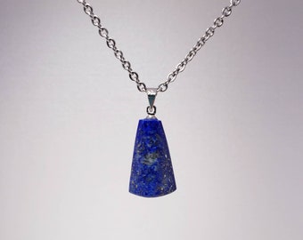 Lapis Lazuli Triple Layered Coin Necklacd - Etsy