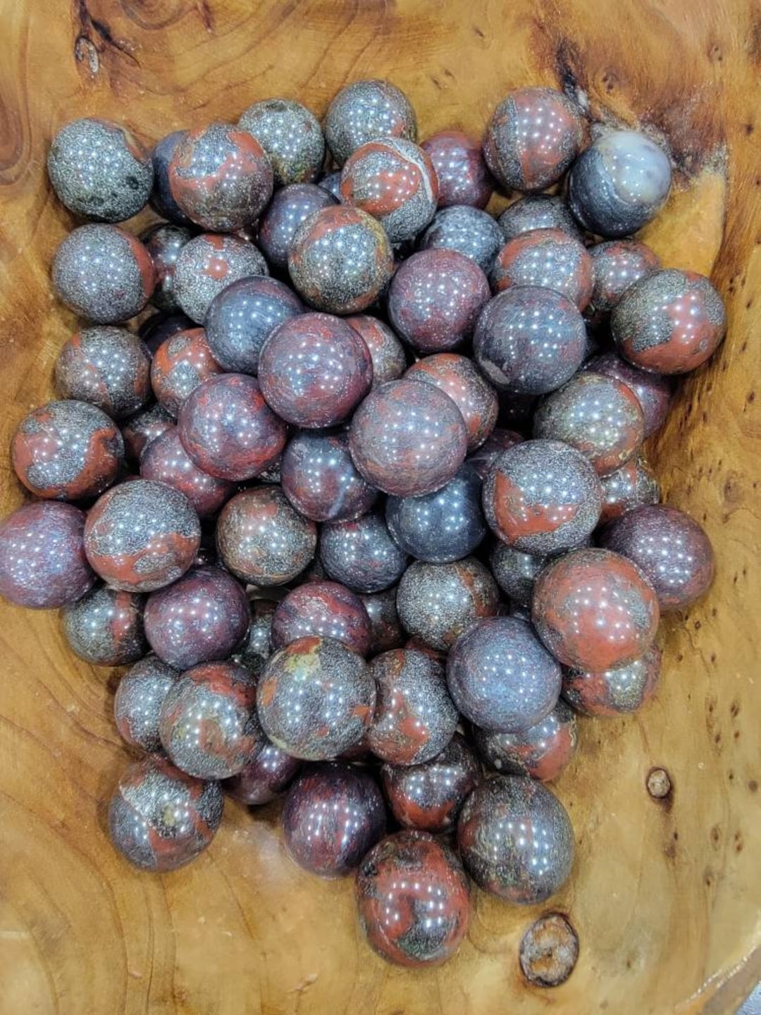 Red Chert in Magnetite Mini Sphere (roughly 19 to 20 Mm) - Etsy
