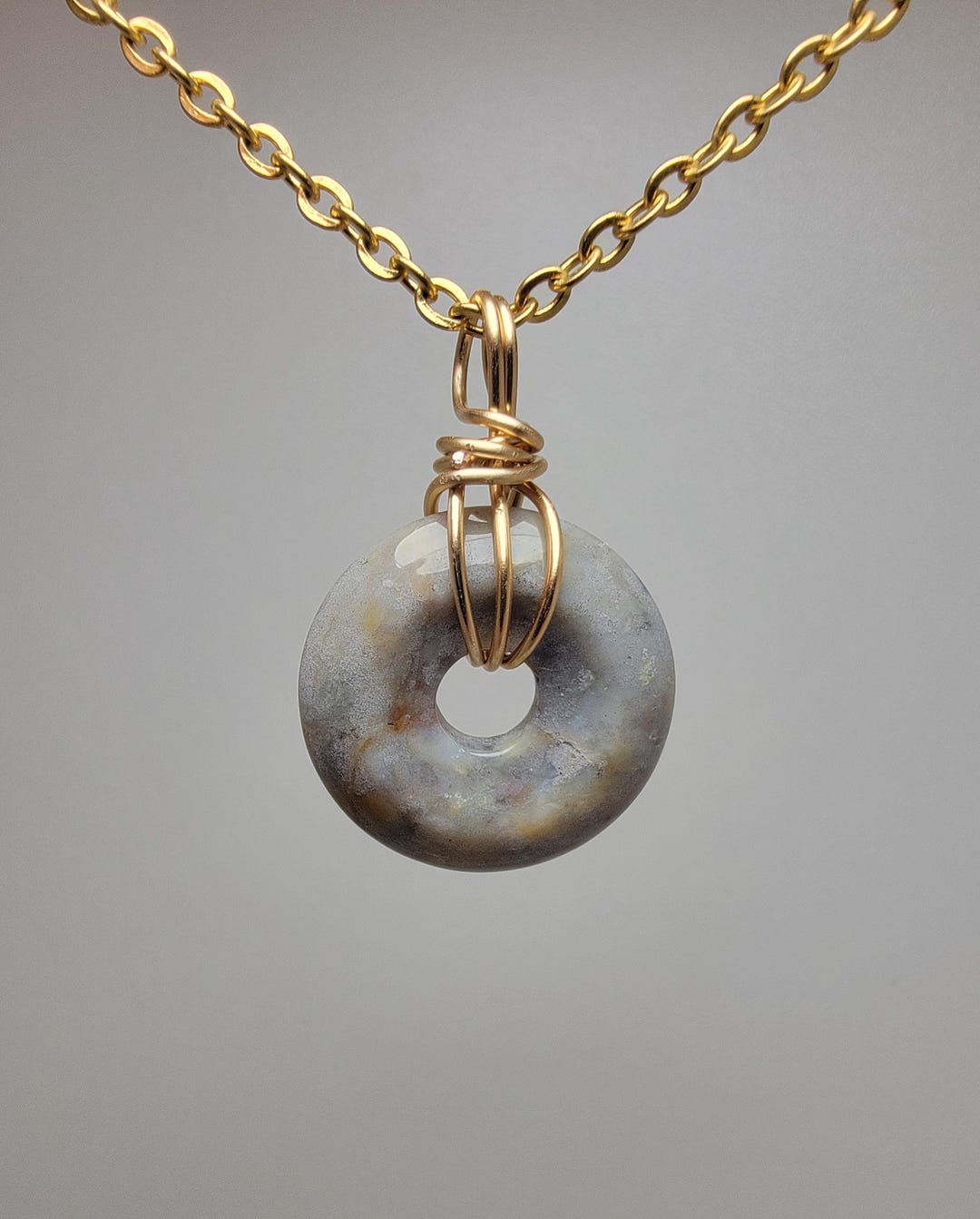 Small Indian Agate Pi Stone - Etsy