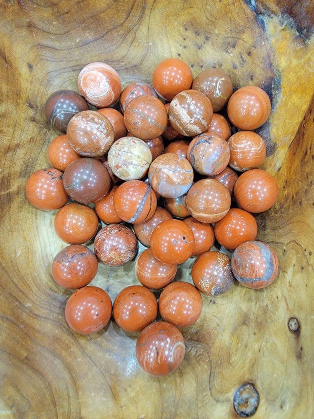 Red Jasper Mini Sphere (roughly 19 to 20 Mm) - Etsy