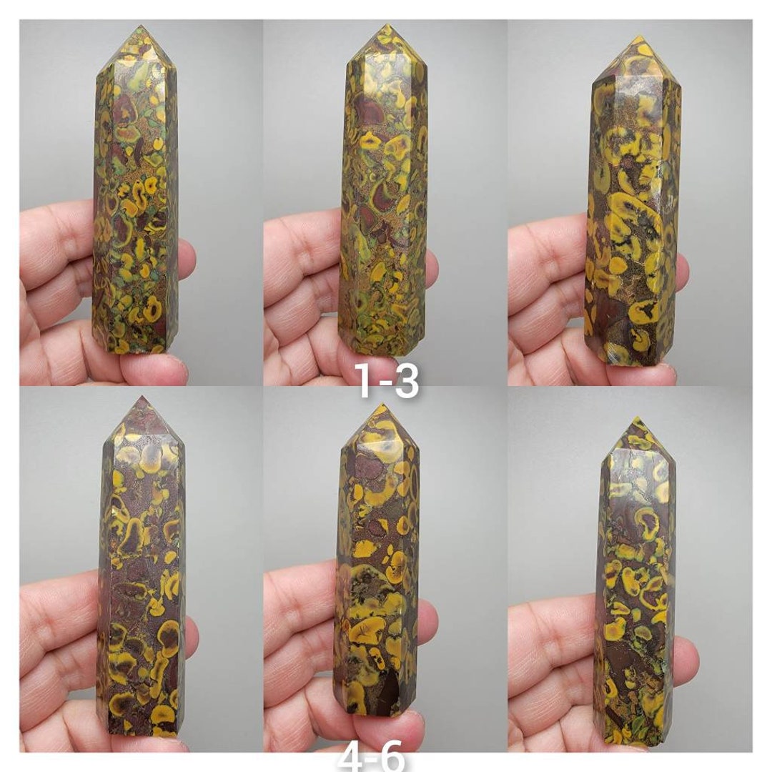 Ujuba Stone Tower (you Pick) Commonly Sold as "fruit Jasper" or "ajooba ...