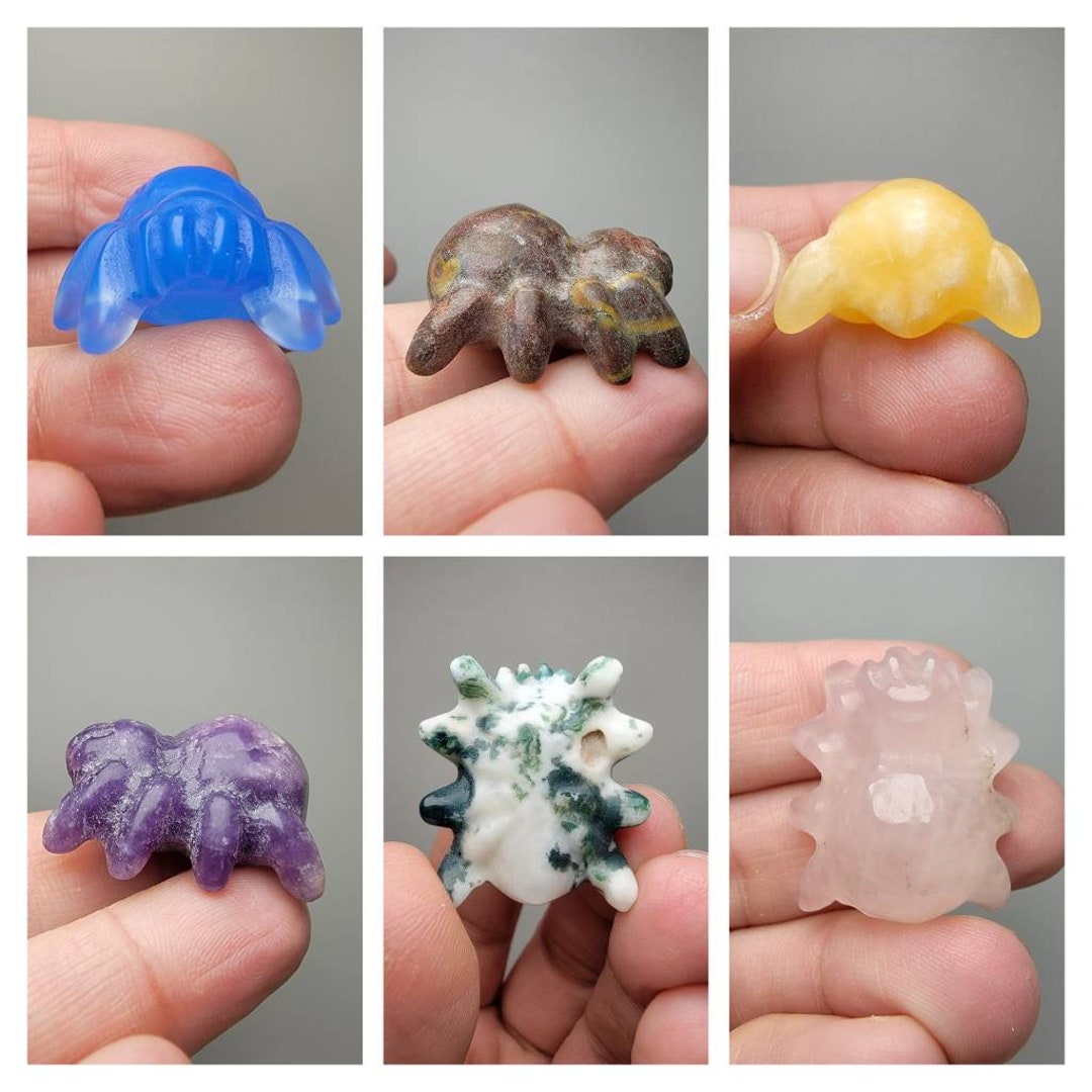 Spider Carving (roughly 1-1/8" Front to Back) - Etsy