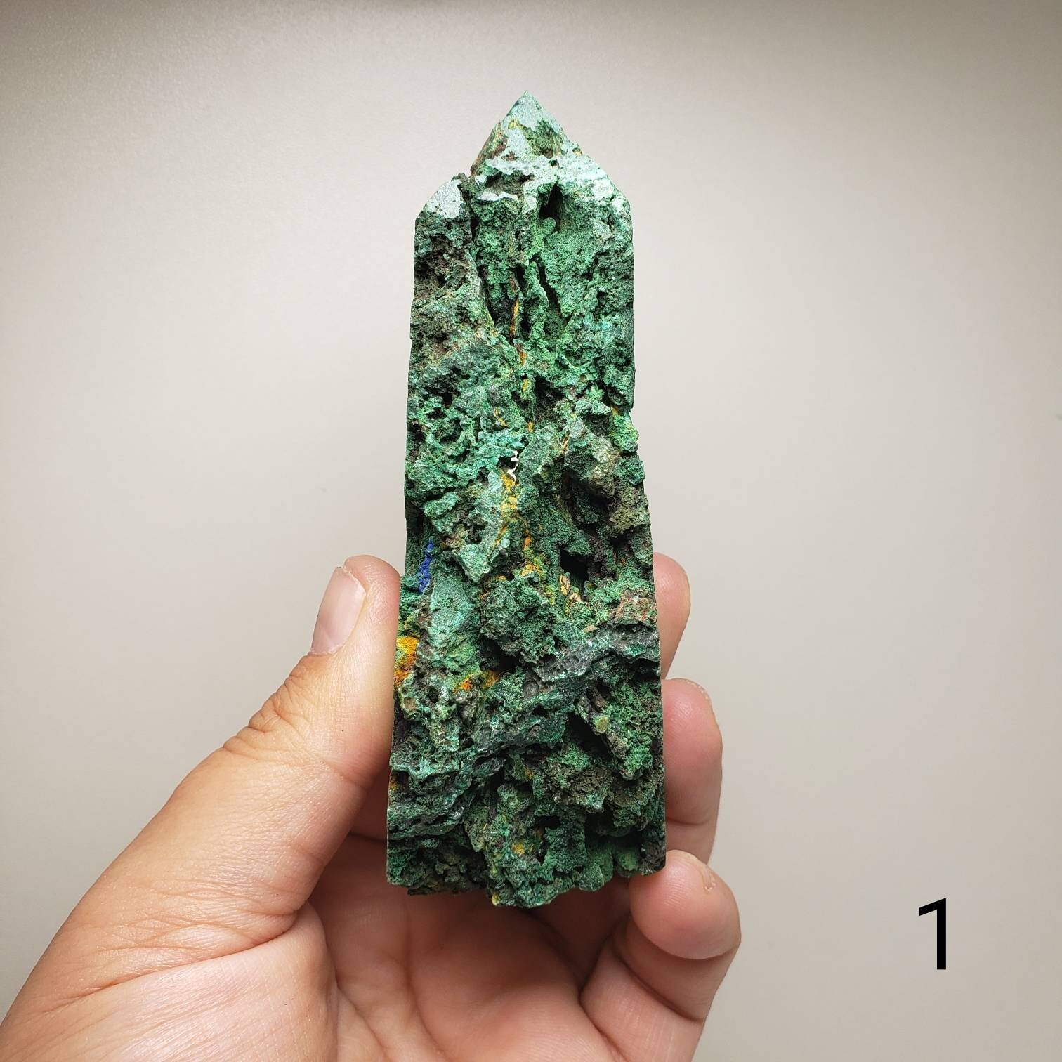 Rough Azurite With Malachite Tower Specimen you Pick - Etsy