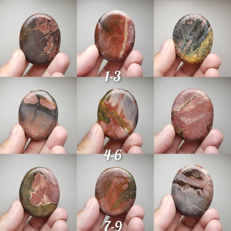 Red Creek Jasper Stones - Etsy