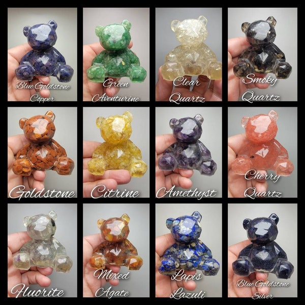 Crystal Bear - Etsy