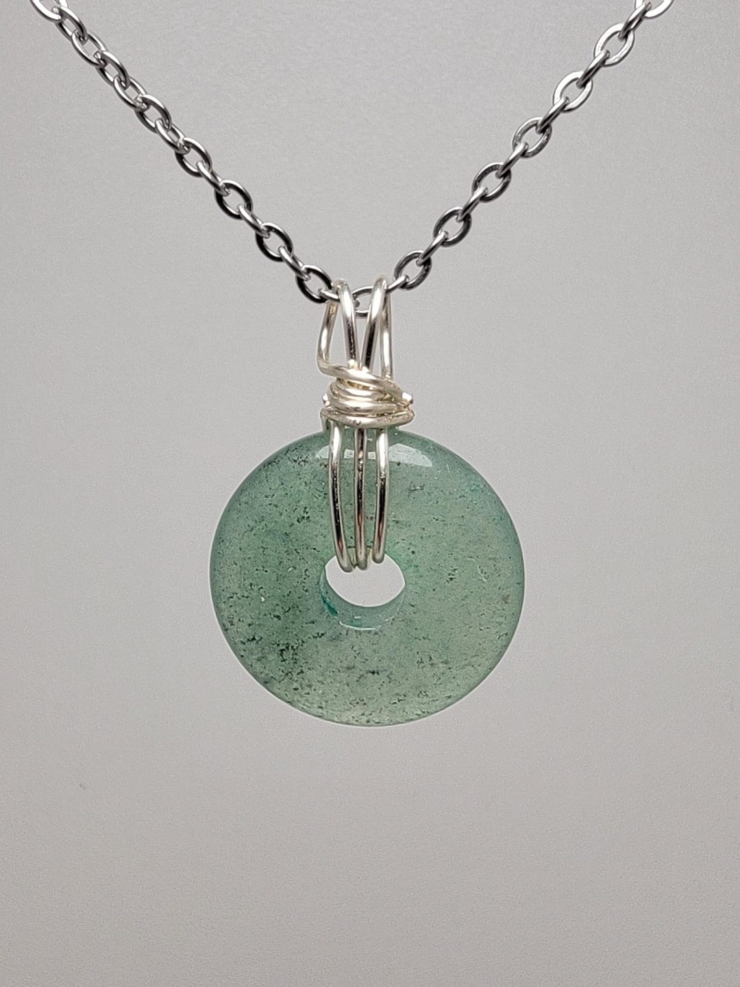 Small Green Aventurine Pi Stone - Etsy