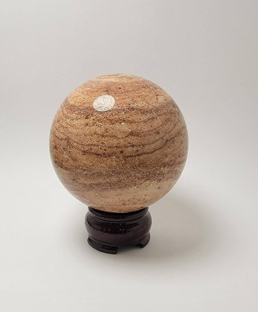 DISCOUNTED Utah Banded Quartzite Sphere With Stand (76.5 Mm) (40% Off ...