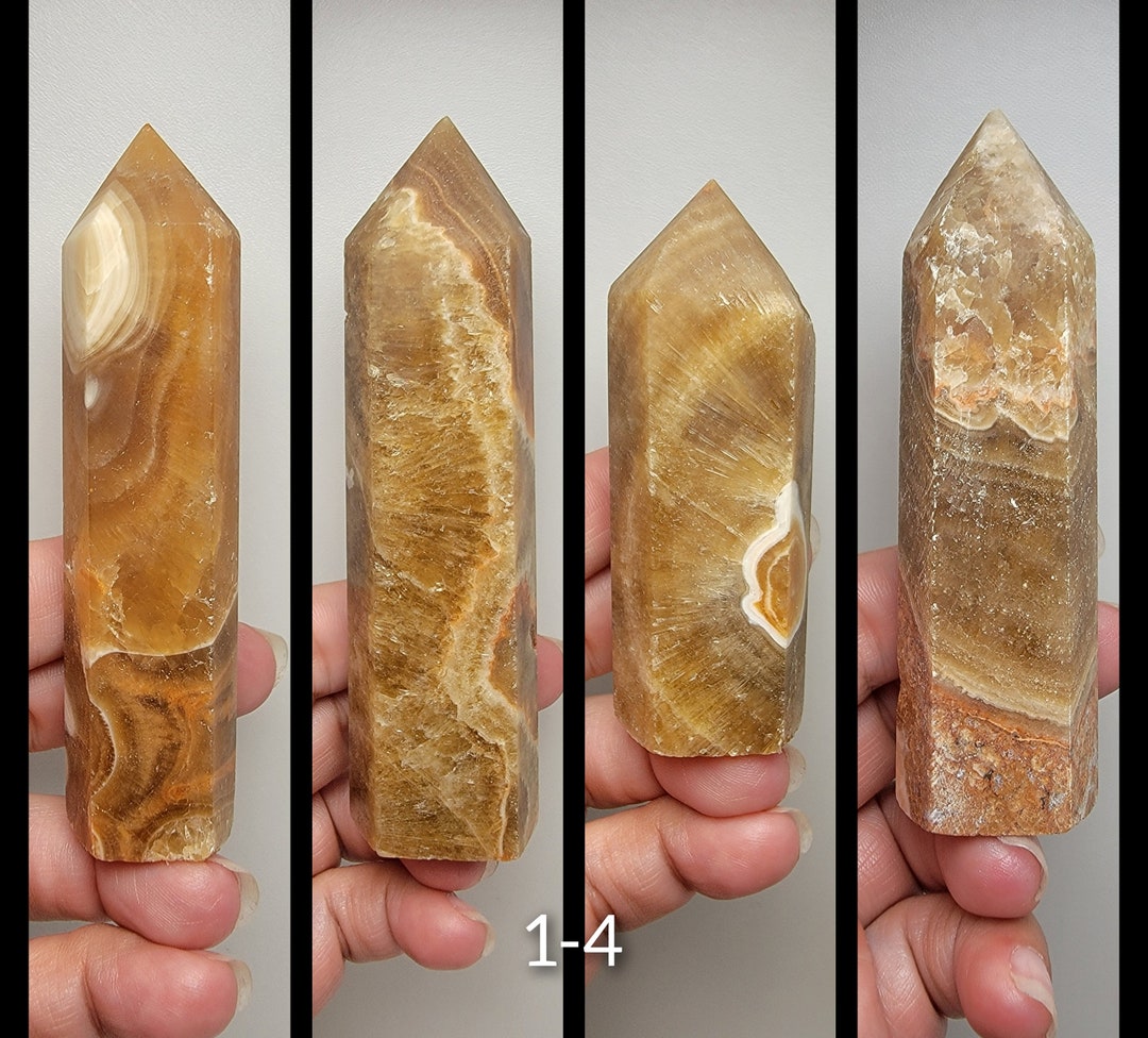 Brown Calcite Tower (you Choose) - Etsy