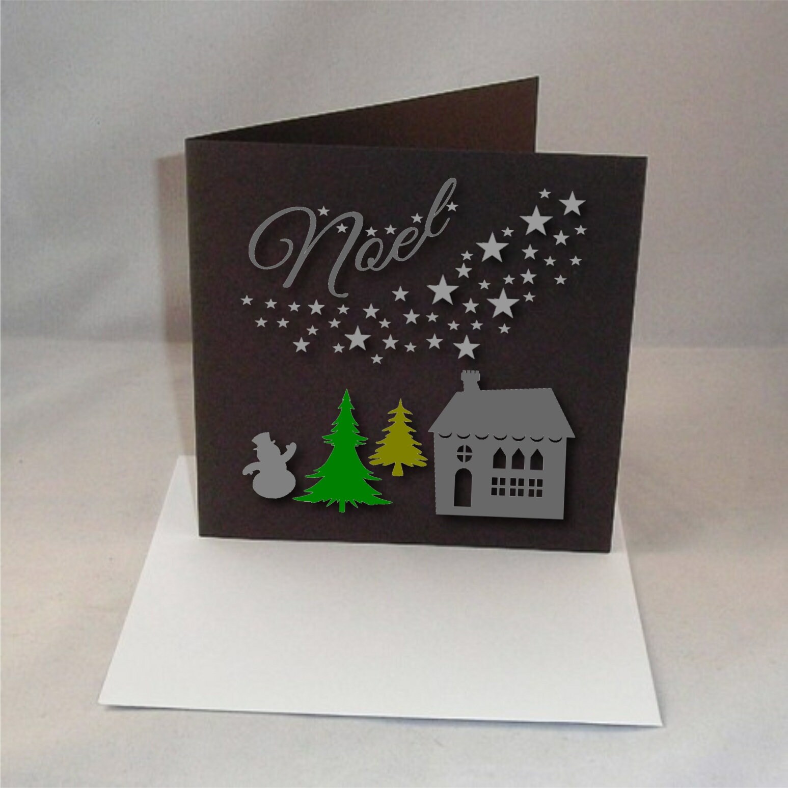 Noel Christmas House, SVG File, Crafts for Silhouette Cameo, Cricut ...