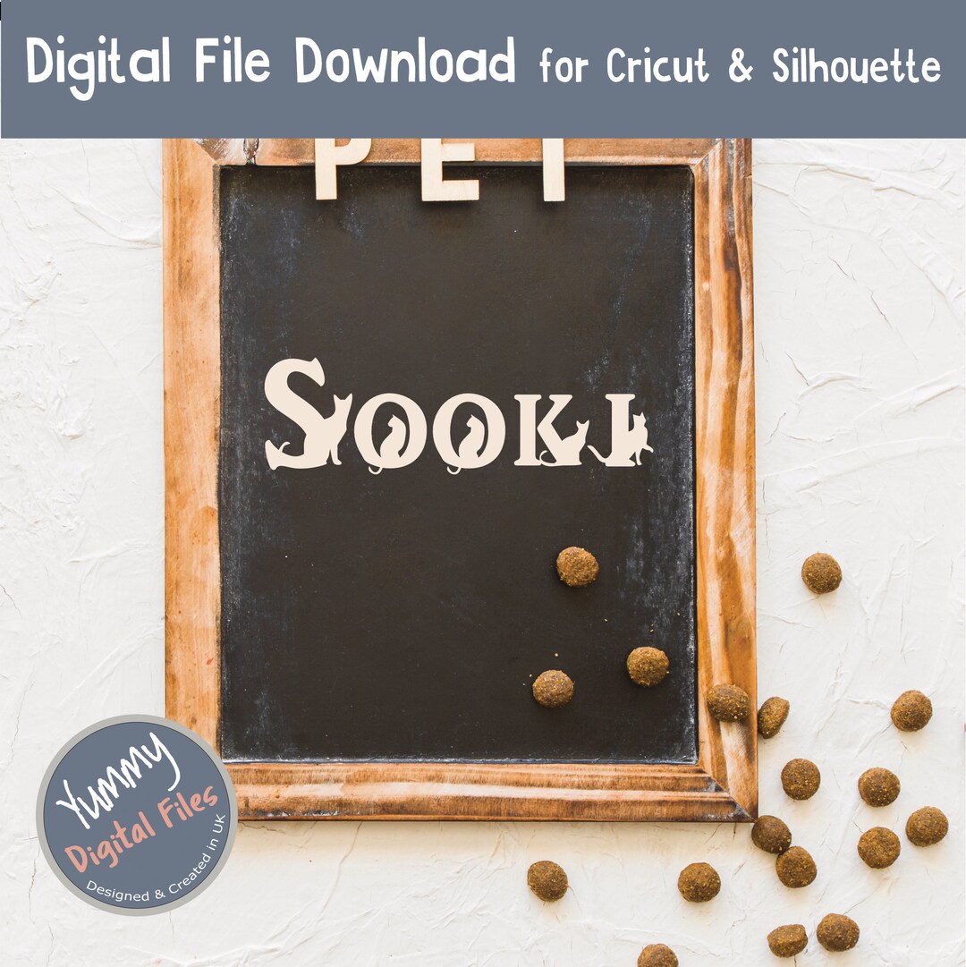 Cat Alphabet and Numbers SVG File Crafts for Silhouette - Etsy