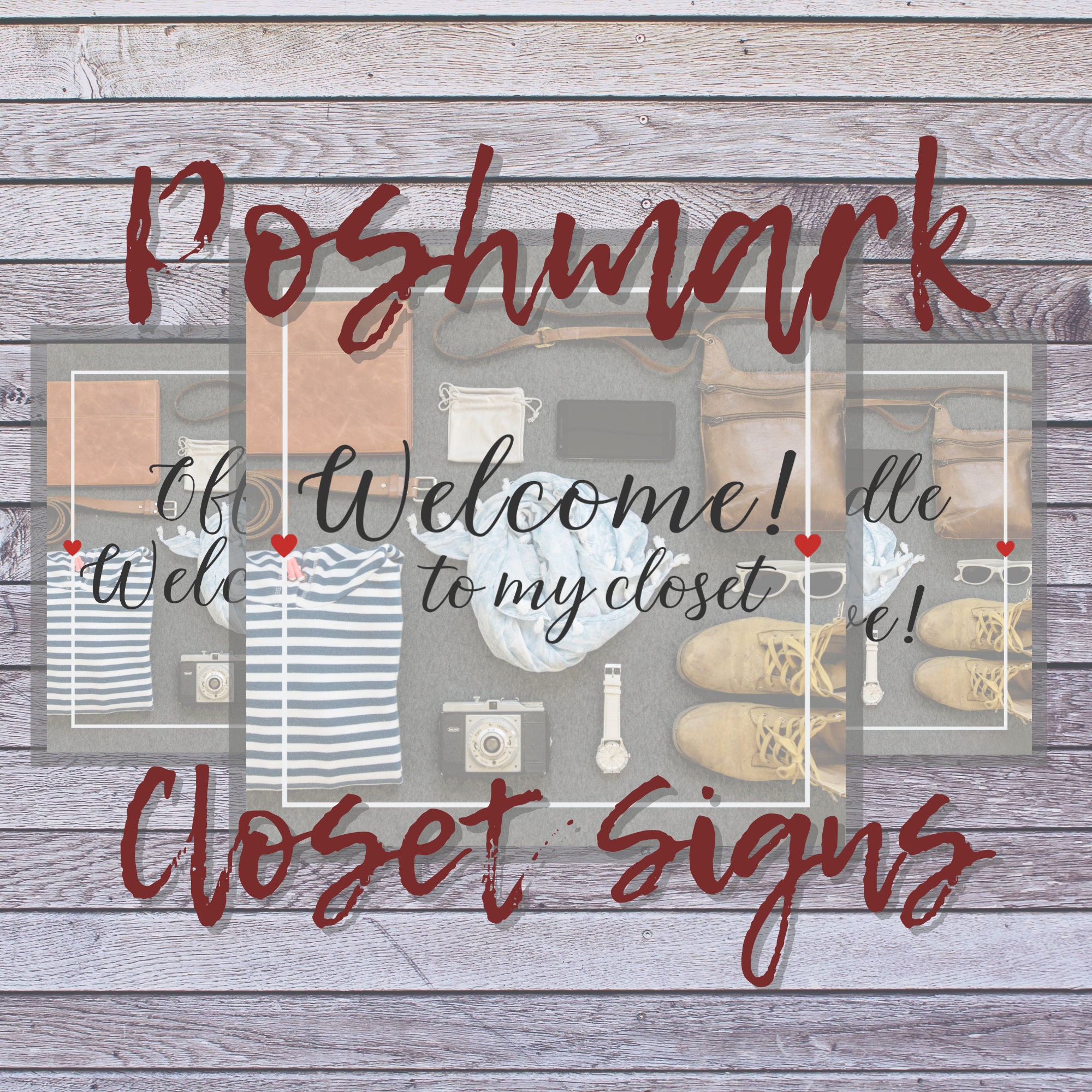 Poshmark Closet Signs Poshmark Signs Category Listings - Etsy