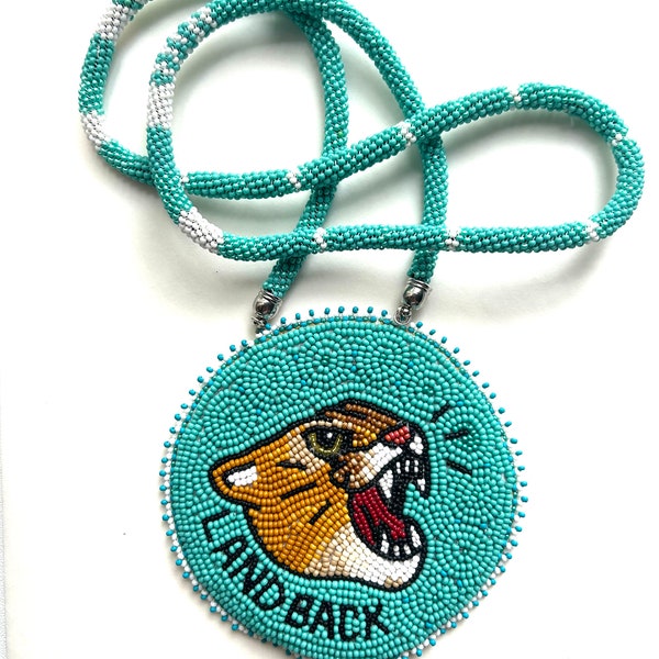 Beaded Medallion - Etsy