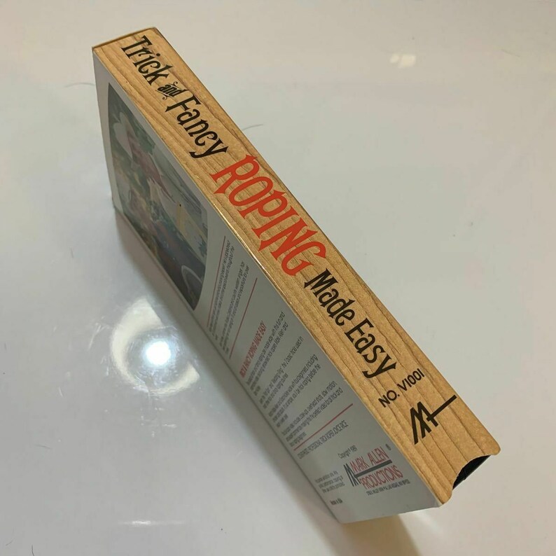 VHS Trick and Fancy Roping Made Easy in One Lesson Flat | Etsy