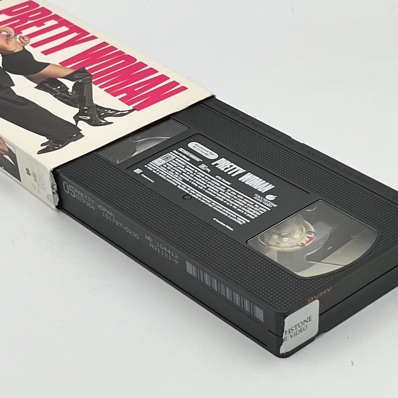 Pretty Woman VHS Richard Gere Julia Roberts Touchstone 1027 - Etsy