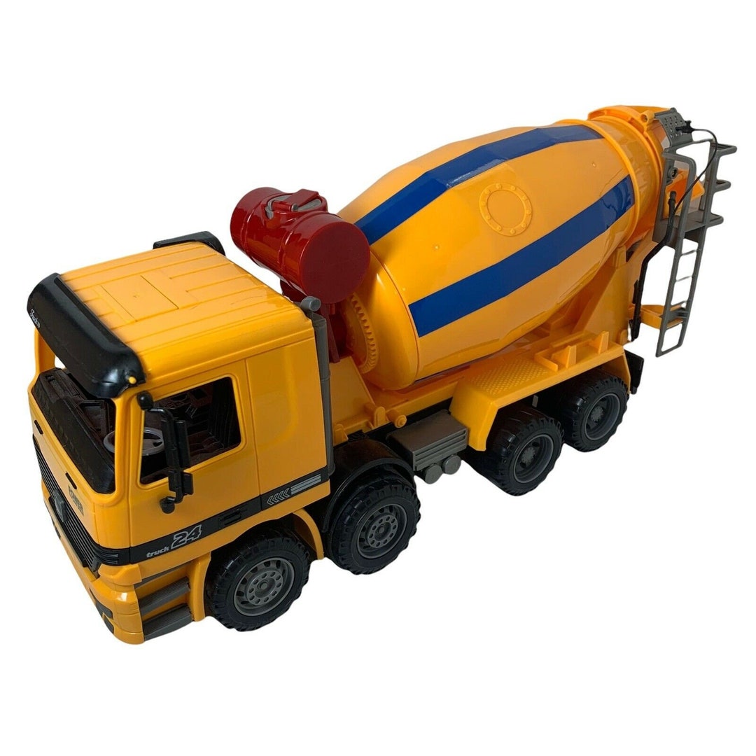 Toy Cement Mixer Truck 4 Friction Powered Cement Mixer - Etsy