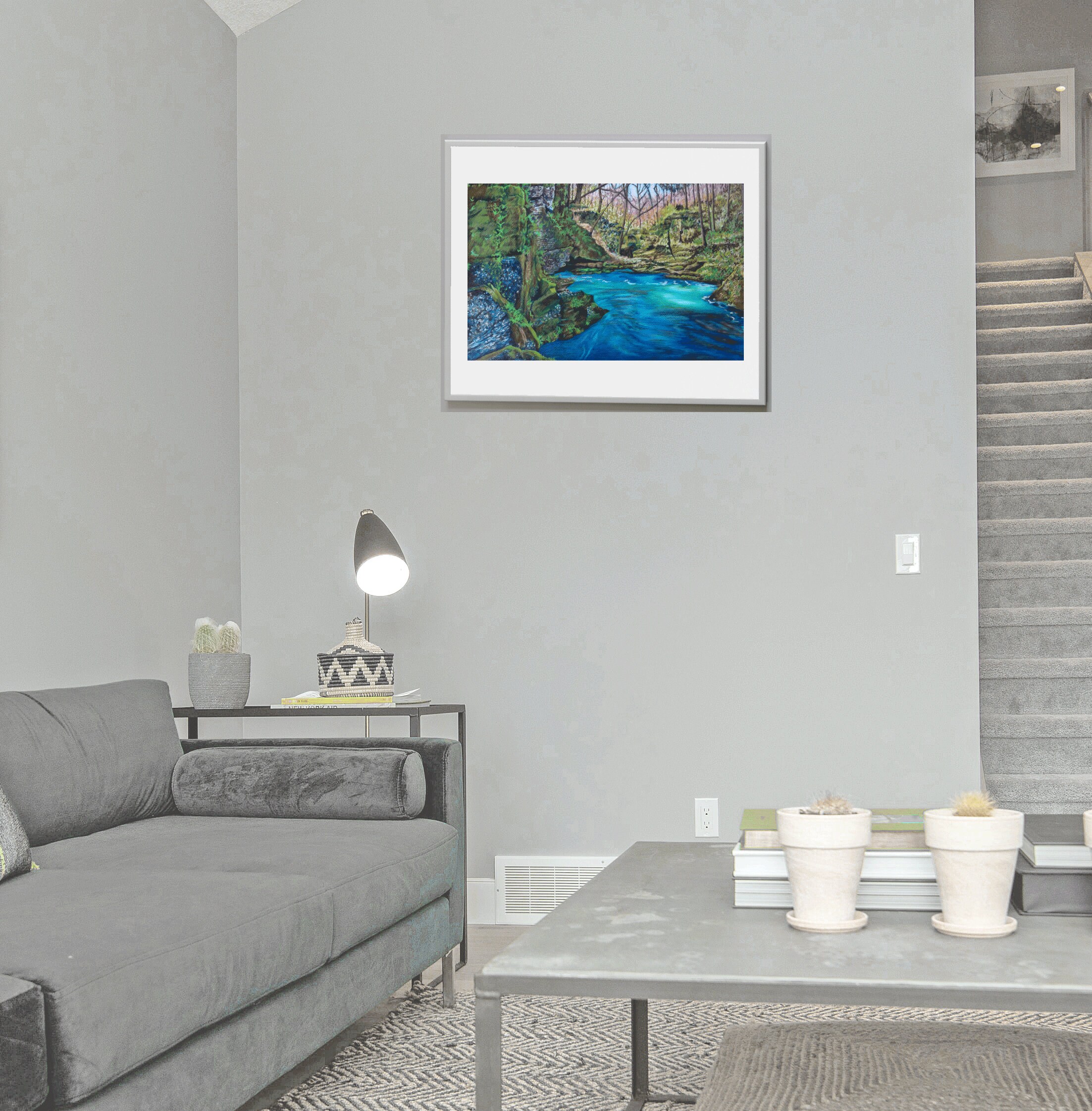 Greer Spring Nature Print - Etsy