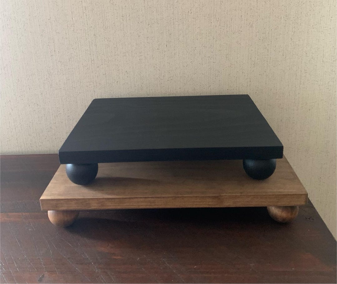 Large Wood Riser, Wood Tray, Display Stand , Farmhouse Decor - Etsy