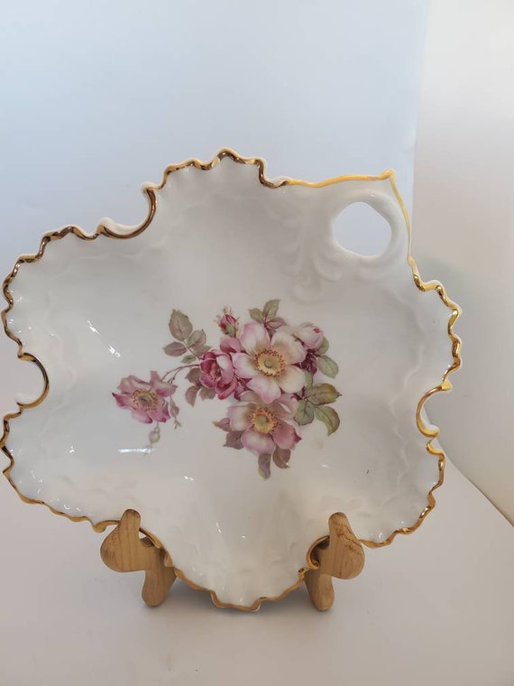 Vintage West Germany Gerold Porzellan Tidbit Plate Nappy Dish - Etsy