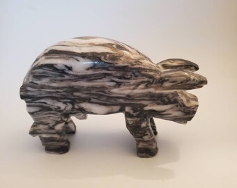 Marble Pig - Etsy