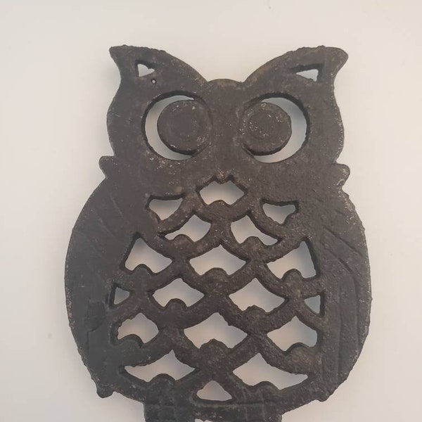 Cast Iron Owl - Etsy