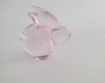 Lead Crystal Bunny - Etsy