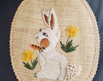 Wicker Bunny Rabbit | Etsy