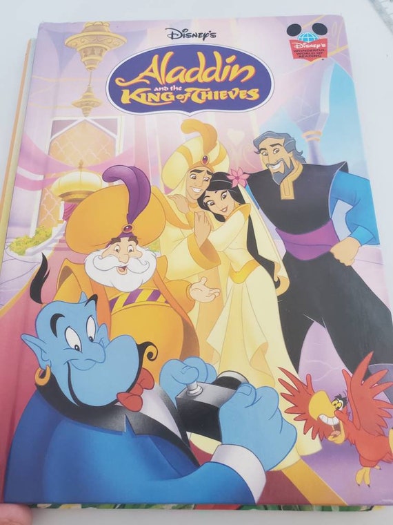 Vintage Aladdin Book by Walt Disney 1996 Hardcover - Etsy