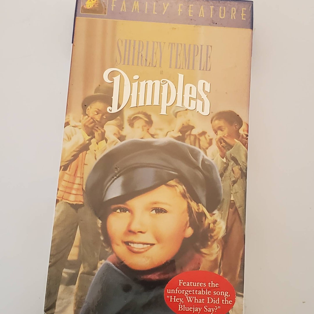 Vintage Shirley Temple Dimples VHS Media Tape, New Never Opened Sealed ...