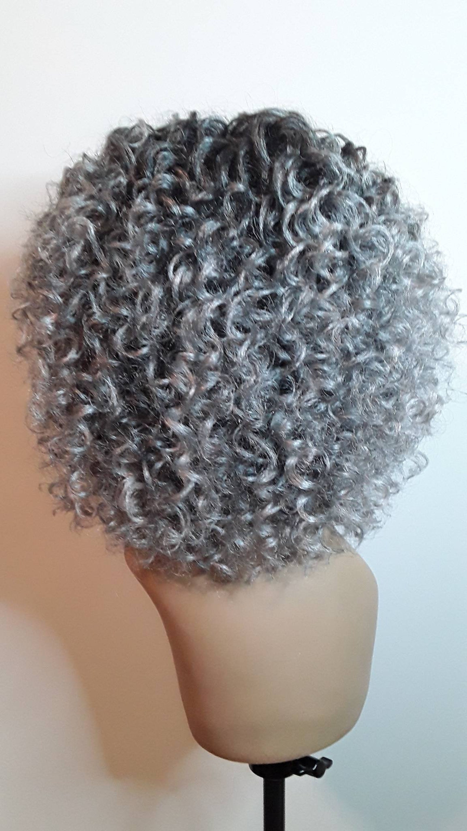 New Hand-made Ringlet Wand Curl Crochet W/lace Part Wig Color - Etsy