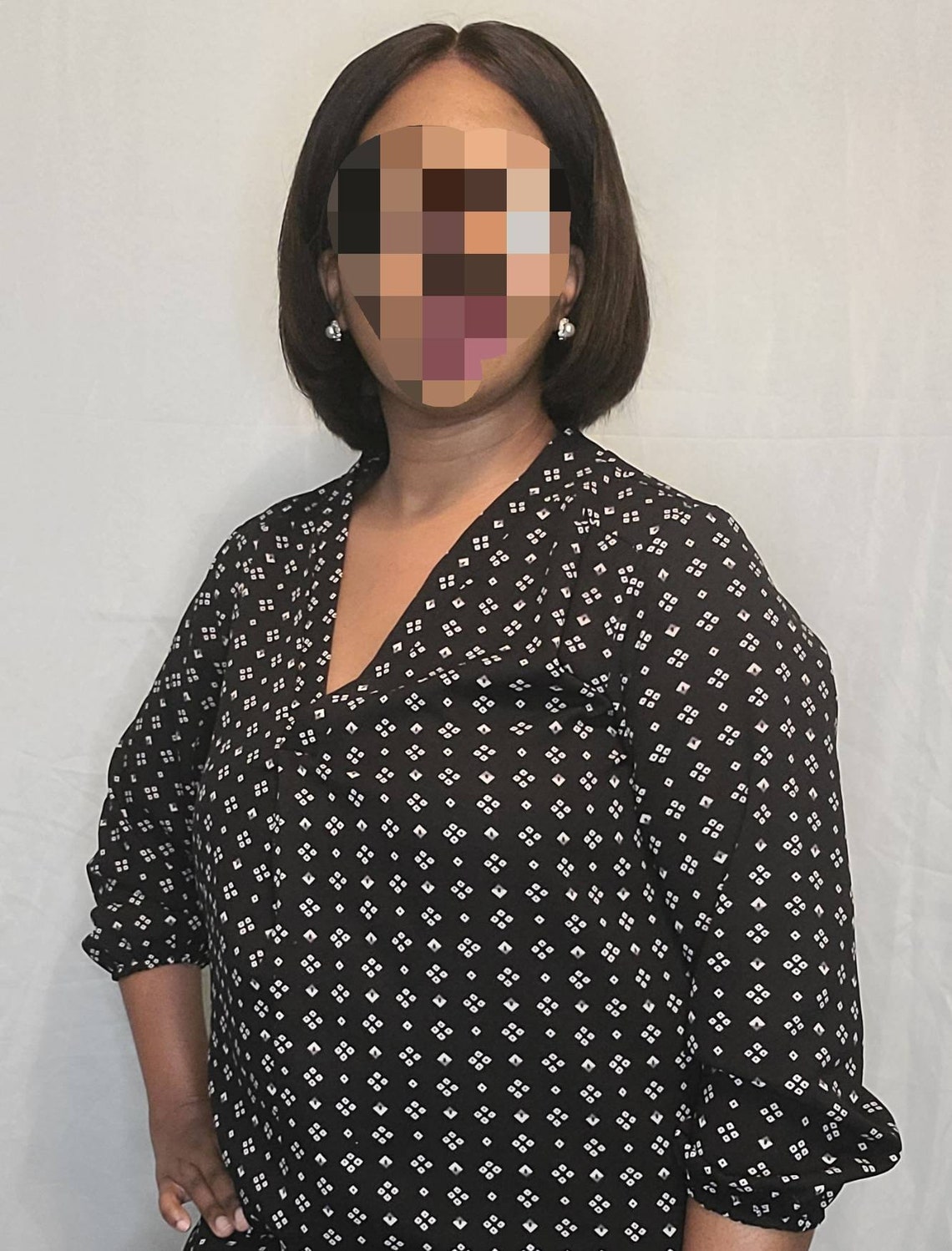 NEW Hand-made 100% Human Hair 8 Inch Bob With Middle Part LACE - Etsy