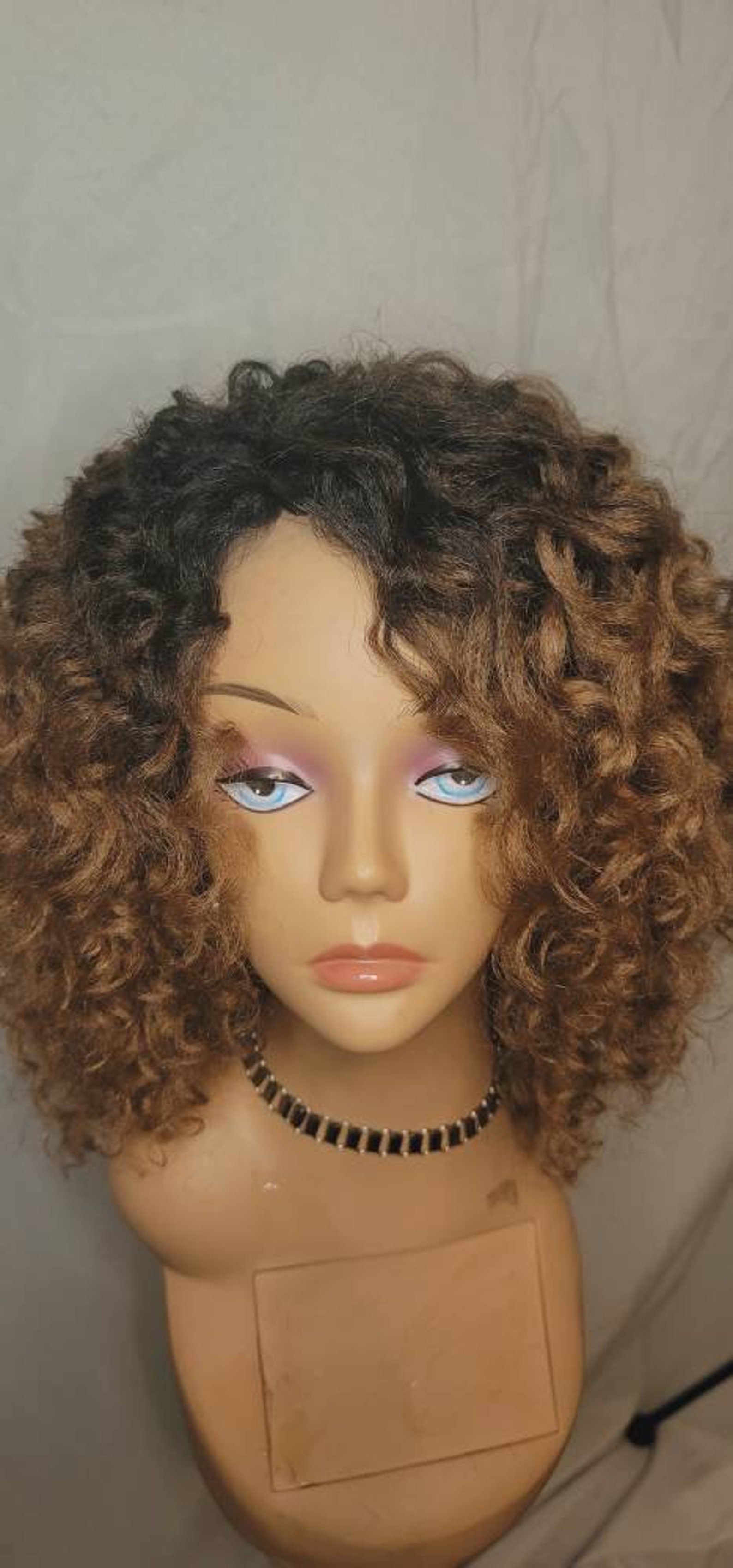 NEW Hand-made Freetress Ringlet Wand Curl Crochet Wig W/lace | Etsy