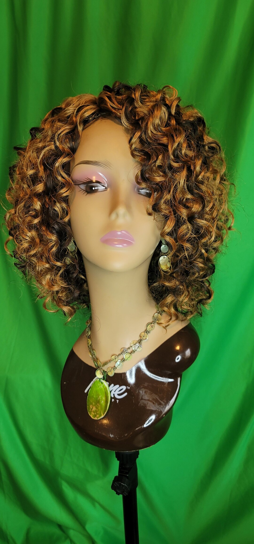 NEW Hand-made Presto Curl Crochet Wig Color 4/27 - Etsy