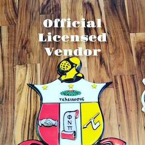 Kappa Alpha Psi Coat of Arms, 29" W/ 3D Elements - Etsy