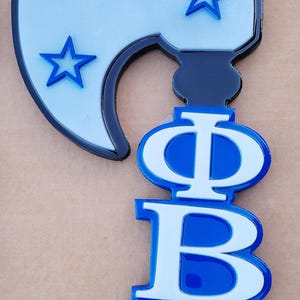 Phi Beta Sigma Custom Axe - Etsy