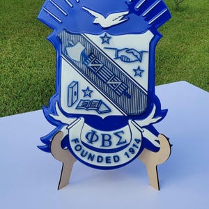 29 Inch Phi Beta Sigma Shield - Etsy