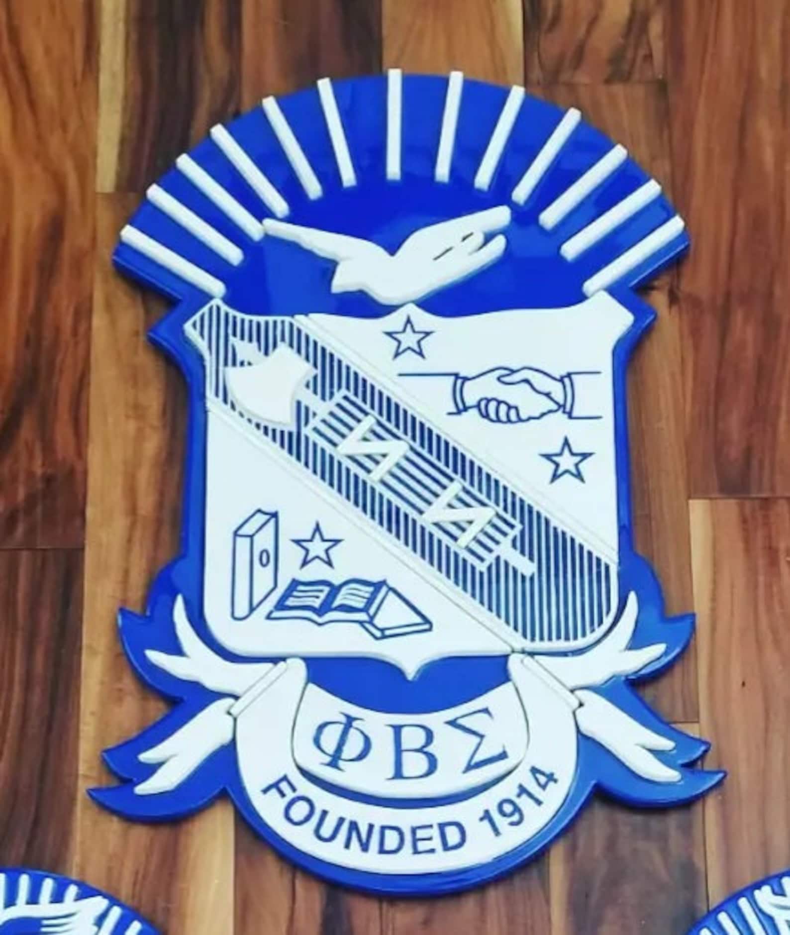 29 Inch Phi Beta Sigma Shield - Etsy