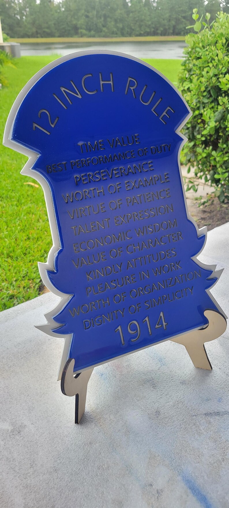 Phi Beta Sigma Wood Sign: 12 Inch Rule Fraternity Decor - Etsy