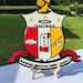 29" 3D Wooden Kappa Alpha Psi Coat of Arms/ Shield - Etsy