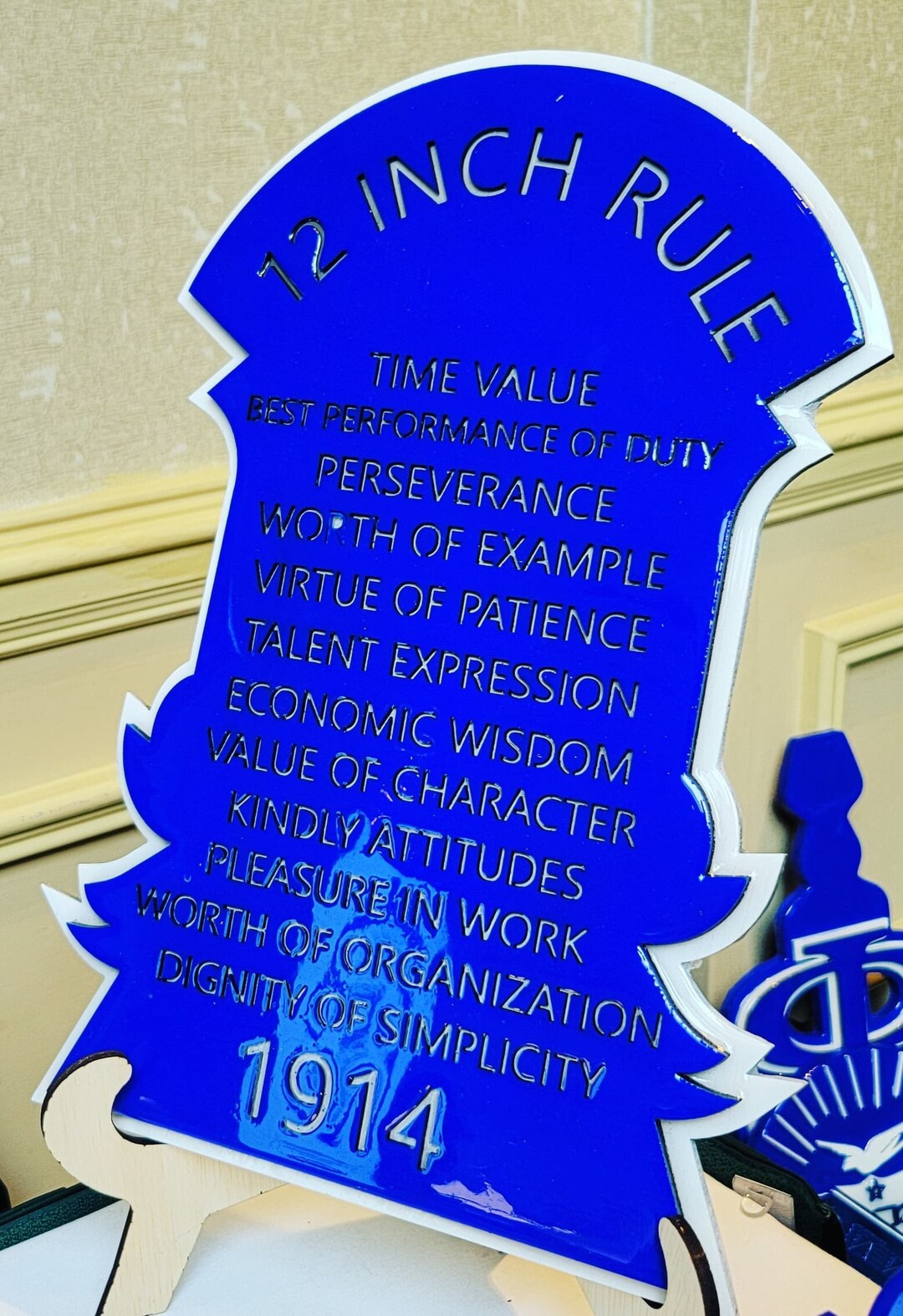 12 Inch Rule Phi Beta Sigma - Etsy